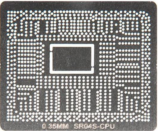 Трафарет BGA для CPU сокет BGA1023 - купить с доставкой по выгодным ...