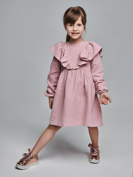 Платье из муслина Little Lis, Девочки, На любой сезон, размер 92 ...