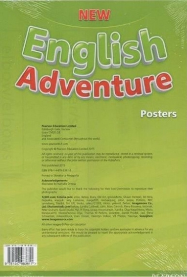 New English Adventure 1. Posters купить на OZON по низкой цене (596908288)