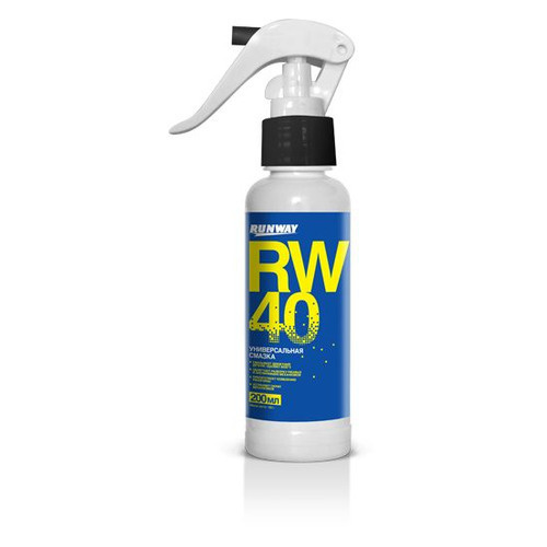 Смазка универсальная "RUNWAY" RW-40 (200 мл) RUNWAY RW4000, 1 шт купить ...