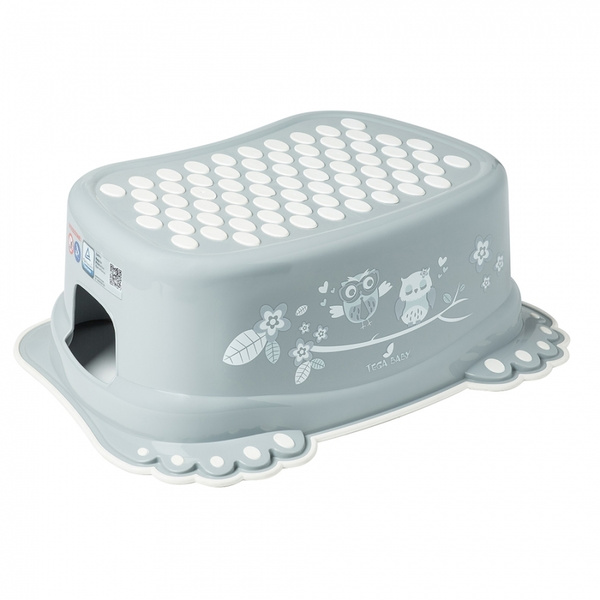 Подставка для ног антискользящий Tega Baby Owl (Совы) серый, детская ...