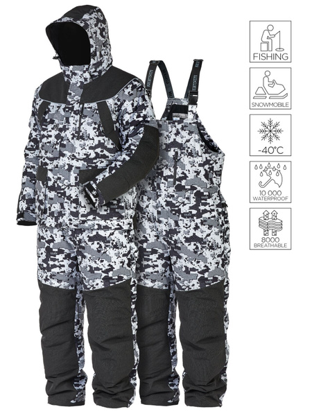 Комбинезон для рыбалки и охоты Norfin, размер 58, 56 (XL), Зима, цвет ...