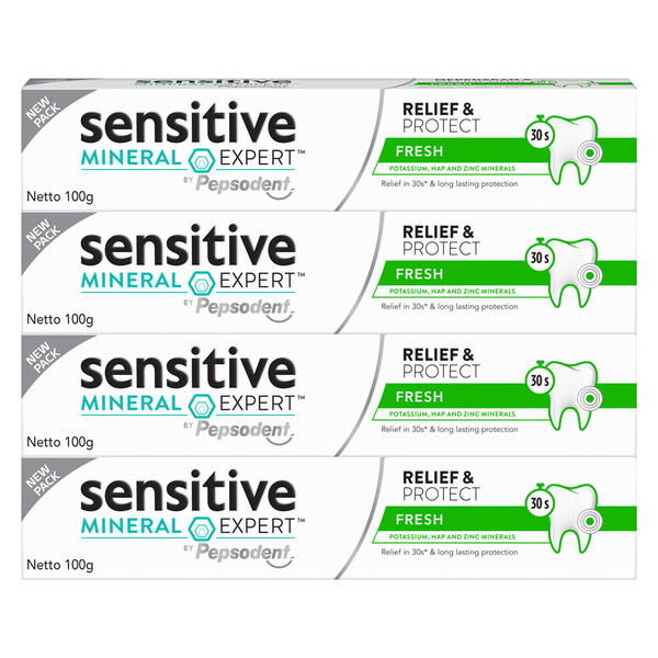 Набор зубных паст Sensitive Mineral Expert by Pepsodent(Сенситив ...