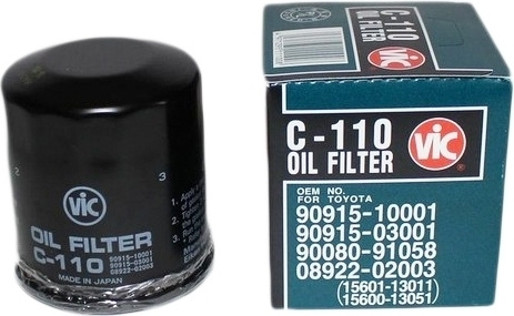 Фильтр масляный Vic C-110 - купить по выгодным ценам в интернет-магазине OZON (1588923771)