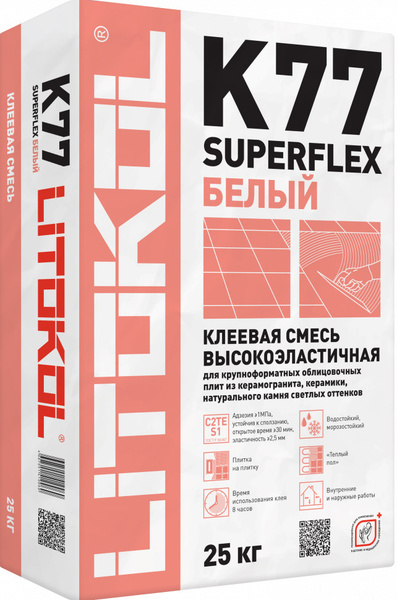 Клей для плитки LITOKOL Плиточный клей3 купить по низкой цене в ...