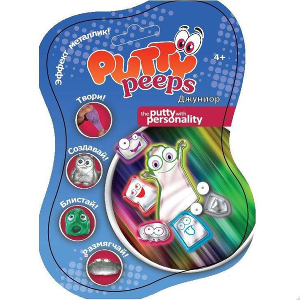 Жвачка для рук Putty Peeps, металлик, размер мини, 3746 - купить с ...