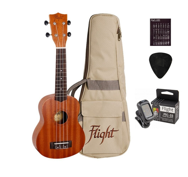 Flight Укулеле NUS 310 Pack 4-струнная, корпус Сапеле купить на OZON по ...