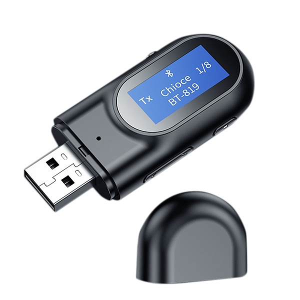 Передатчик и приемник Bluetooth 5.0 2-в-1 Беспроводной Bluetooth ...