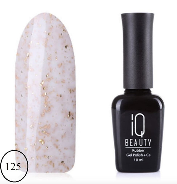 IQ Beauty Гель-лак для ногтей каучуковый №125, Tuscany marble 10мл ...