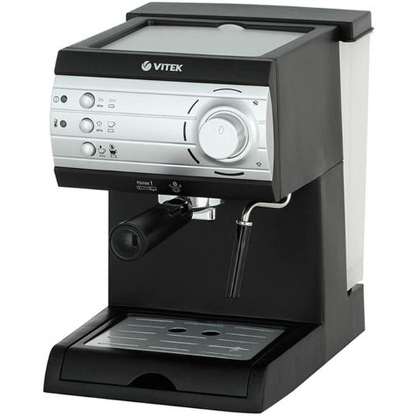 Автоматическая кофемашина VITEK VT-1519 BK, черный купить по выгодной цене в интернет-магазине ...