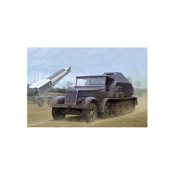 Trumpeter 09537 Сборная модель артиллерийского тягача Sd.Kfz.7/3 Half ...