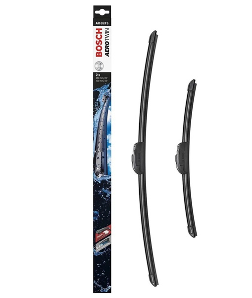 Комплект бескаркасных щеток стеклоочистителя Bosch 3397118911 ...