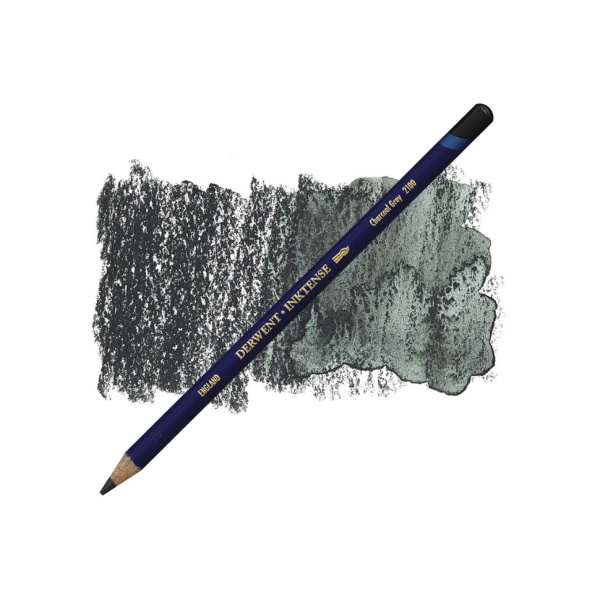Карандаш чернильный Derwent "Inktense" №2100 Серый угольный - купить с ...