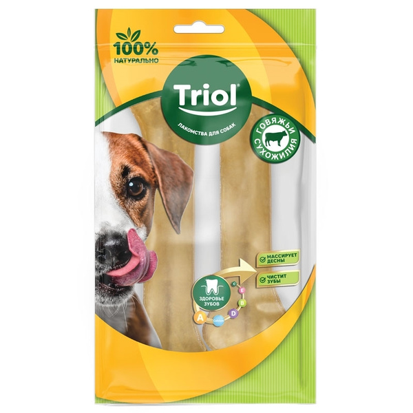 Triol кость из жил, 16 см, 80-85 г, упаковка 2 шт купить на OZON по ...