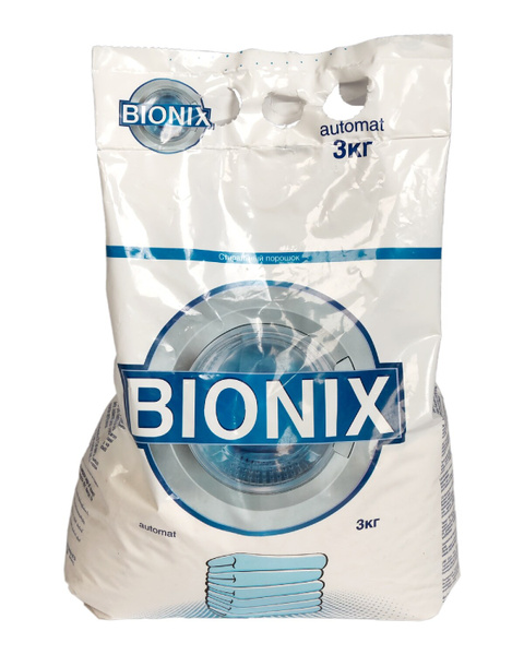Универсальный стиральный порошок BIONIX automat для цветного белья, 3кг ...