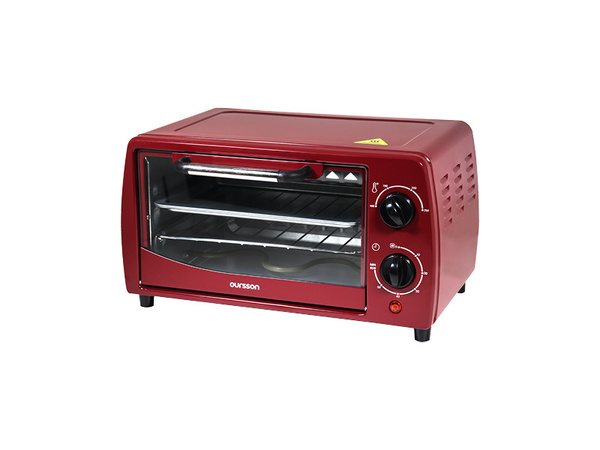 Мини-печь Oursson, бордовый, 9 л купить по низкой цене с доставкой в интернет-магазине OZON ...