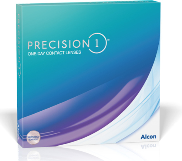 Alcon Контактные линзы Precision1, 90 шт., -10.50 / 8.3/ 1 день ...