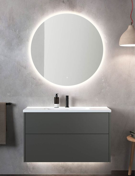 Зеркало для ванной Max Mirrors "Moon Sochi_", 80 см х 80 см - купить по ...