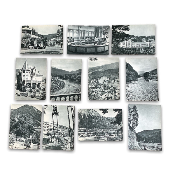 Набор Коллекционных открыток СССР ИЗОГИЗ Боржоми Виды 1958 год. 11 штук. купить по низким ценам ...