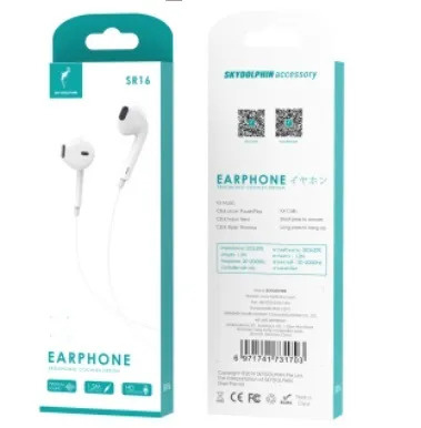Наушники Внутриканальные SkyDolphin EARPHONE SR16 Проводное 0 купить c доставкой на OZON по ...