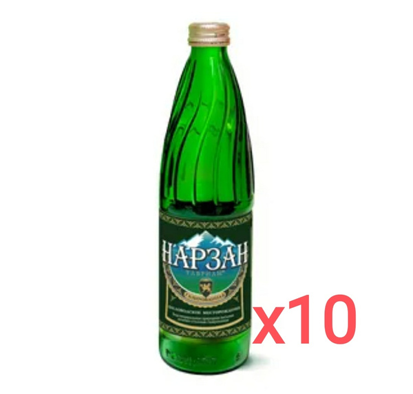 Нарзан Вода Минеральная Газированная 500мл. 10шт - купить с доставкой ...