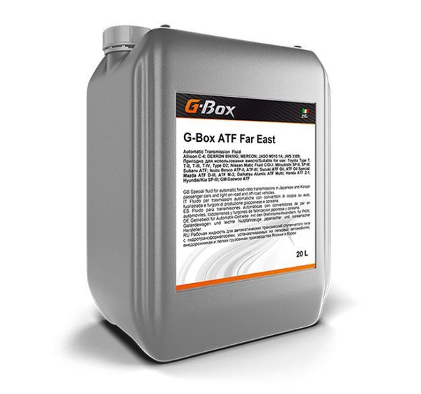 Масло трансмиссионное G-Box ATF Far East Синтетическое 20 л - купить по ...
