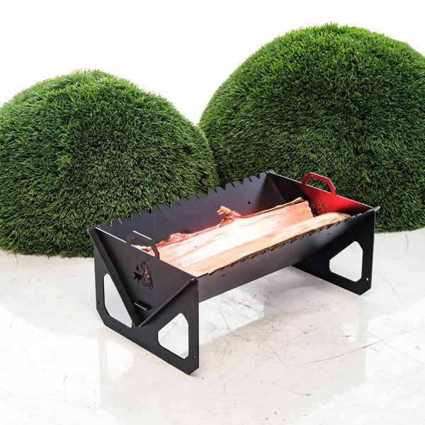 Мангал HiTSAD, Металл, 50x30x205 см купить по выгодной цене в интернет-магазине OZON (609016264)