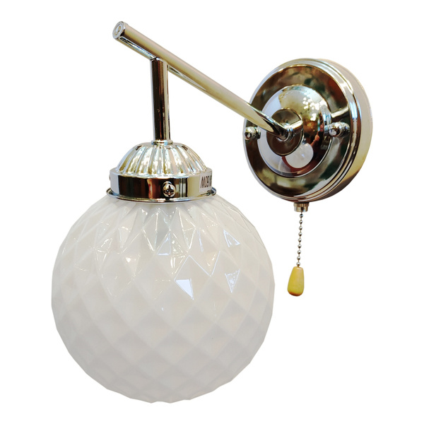 Бра Jupiter Lighting MО 85-1197/1_хром, E14 купить по выгодным ценам в интернет-магазине OZON ...