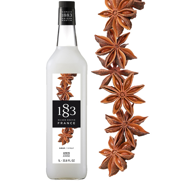 Сироп для коктейлей, лимонада, напитков и чая Анис, 1 л, Мезон Рутин 1883 - купить с доставкой ...