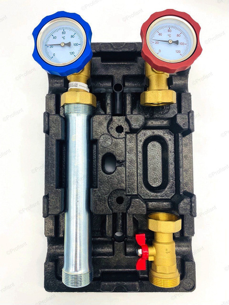Насосная группа с прямым контуром 1 1/2 " без насоса ZEISSLER арт. HG ...