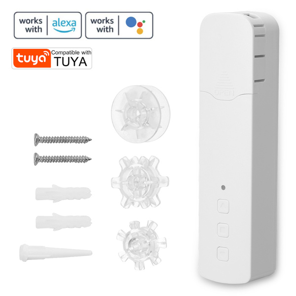 Мотор для рулонных штор и жалюзи,Tuya WIFI M515EGWT APP Alexa Google ...