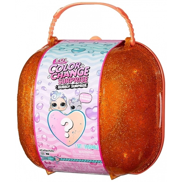 Игровой набор L.O.L. Surprise! LOL Color Change Bubbly Orange "Шипучий ...