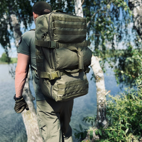 Тактический рюкзак сумка (баул) Tactica 7.62 Traveller Duffle Backpack ...