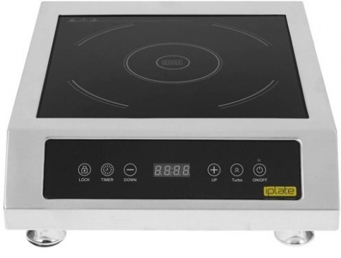 Iplate Индукционная настольная плита NORA 3500, серебристый - купить с ...