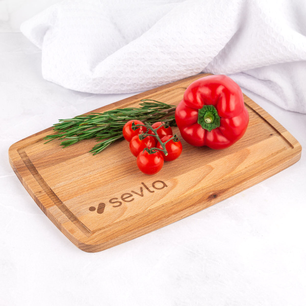 Разделочная доска sevla, 30х20 см, 1 шт купить по выгодной цене в ...