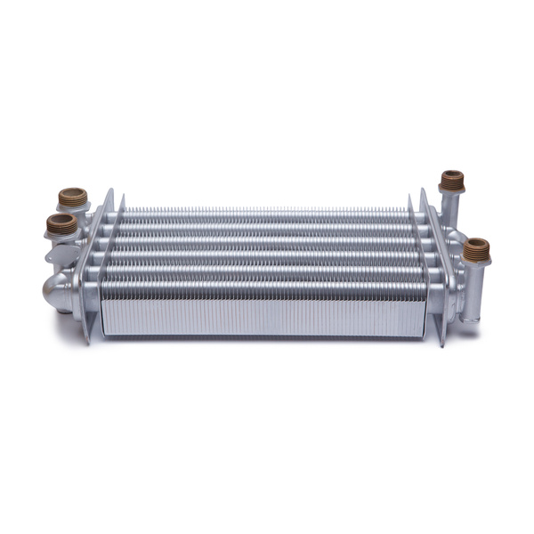 Теплообменник VALMEX битермический для котлов Нева Люкс NEVA LUX 7218/7224 арт.30319, Аристон Т ...