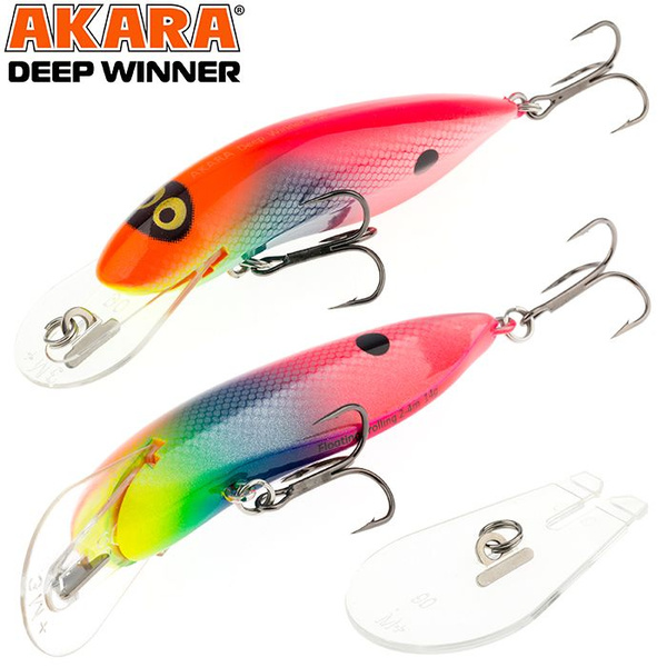 Воблер Минноу (Minnow) Akara Deep Winner 85F, 2-4 м купить по выгодной ...