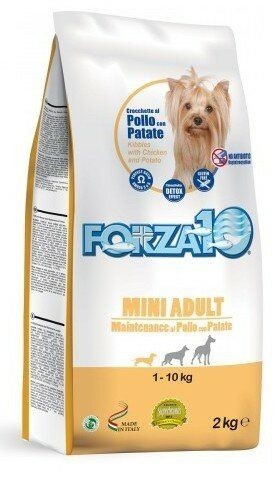 Сухой корм для собак Forza 10 Mini Maint. Pollo/pat. (курица, картофель ...