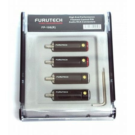 Разъем RCA (Комплект) Furutech FP-106(R) Set-4 купить на OZON по низкой ...