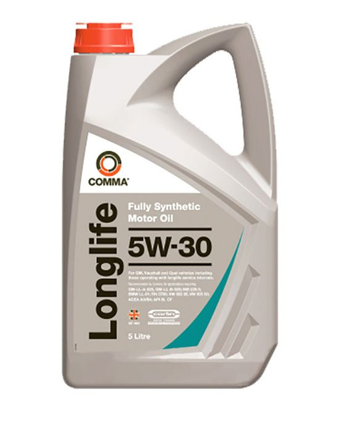 Масло моторное Comma 5W-30 Синтетическое - купить в интернет-магазине ...