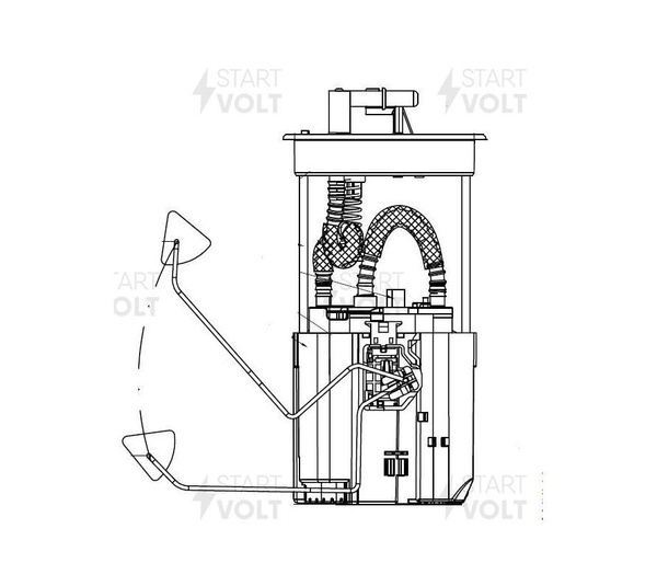 Бензонасос Nissan Teana J32 (08-) 2.5i/3.5 - Startvolt арт. SFM1406 - купить по выгодной цене в ...
