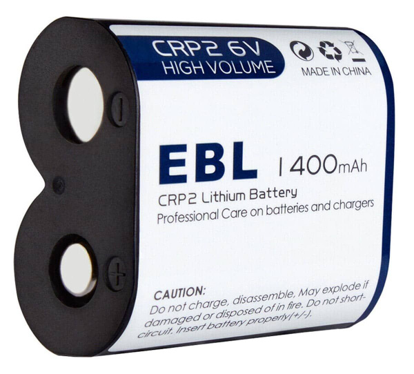 литиевая батарейка для вспышки EBL CR-P2. Фотолитиевая литиевая ...