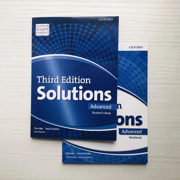 Solutions Advanced Комплект Учебник+Тетрадь+CD Third Edition купить на ...