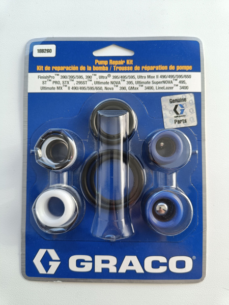 Graco Прокладка насоса ГУР, арт. 244194 (18B260), 1 шт. купить на OZON ...