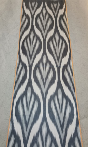 Узбекский ХЛОПКОВЫЙ ИКАТ Адрас, отрез 10м - купить с доставкой по ...