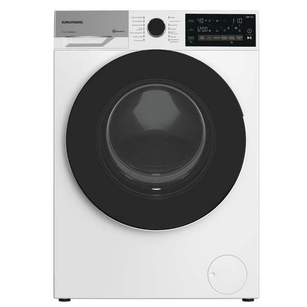 Стиральная машина Grundig GW7 P77H21 W, белый, прозрачный - купить по ...