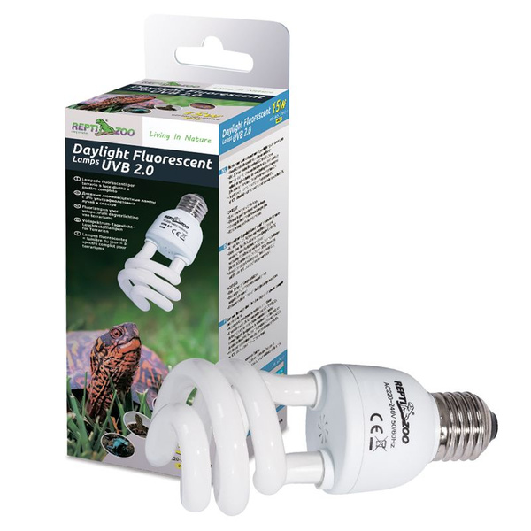 Лампа УФ Repti-Zoo, 2015CT "Compact Daylight" 2.0, 15Вт купить на OZON ...