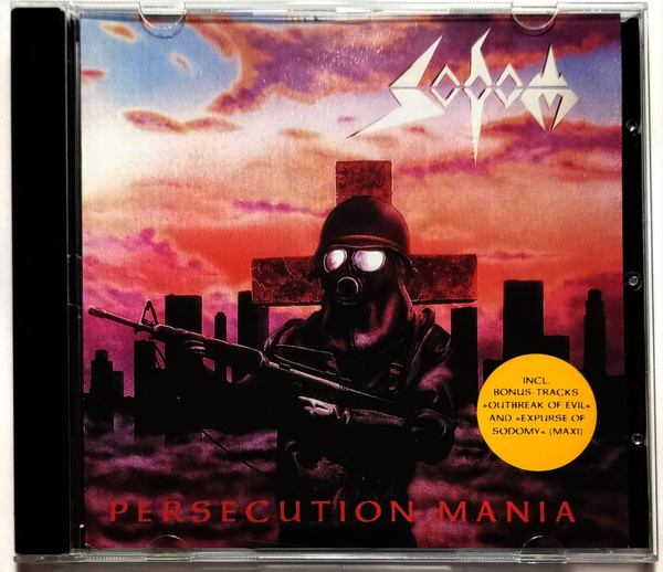 Audio CD Sodom "Persecution Mania" CD 1987 Thrash Metal - купить по ...
