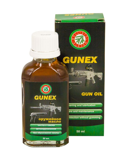 Масло оружейное Ballistol Gunex, антикоррозийное, 50 мл (жидкость ...