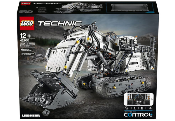Конструктор LEGO 42100 Экскаватор Liebherr R 9800,4108 купить на OZON ...